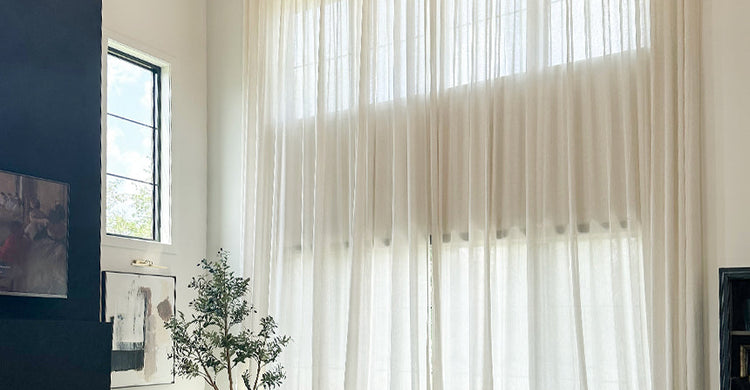 How to Cover a High Ceiling Window – Curtarra