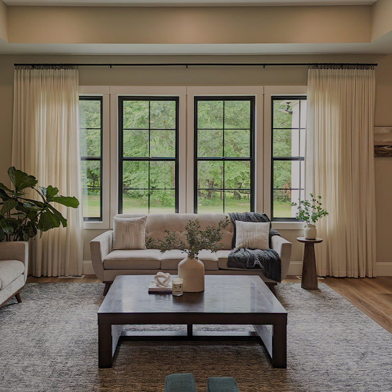 Custom Made Versatile Neutral Curtains - Curtarra