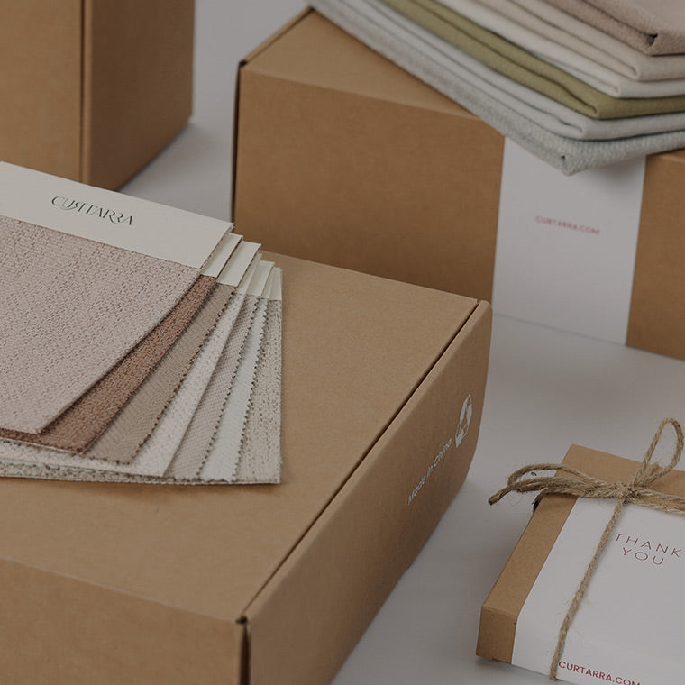 Swatch Booklets for Curtain Fabric, Roller Material - Curtarra