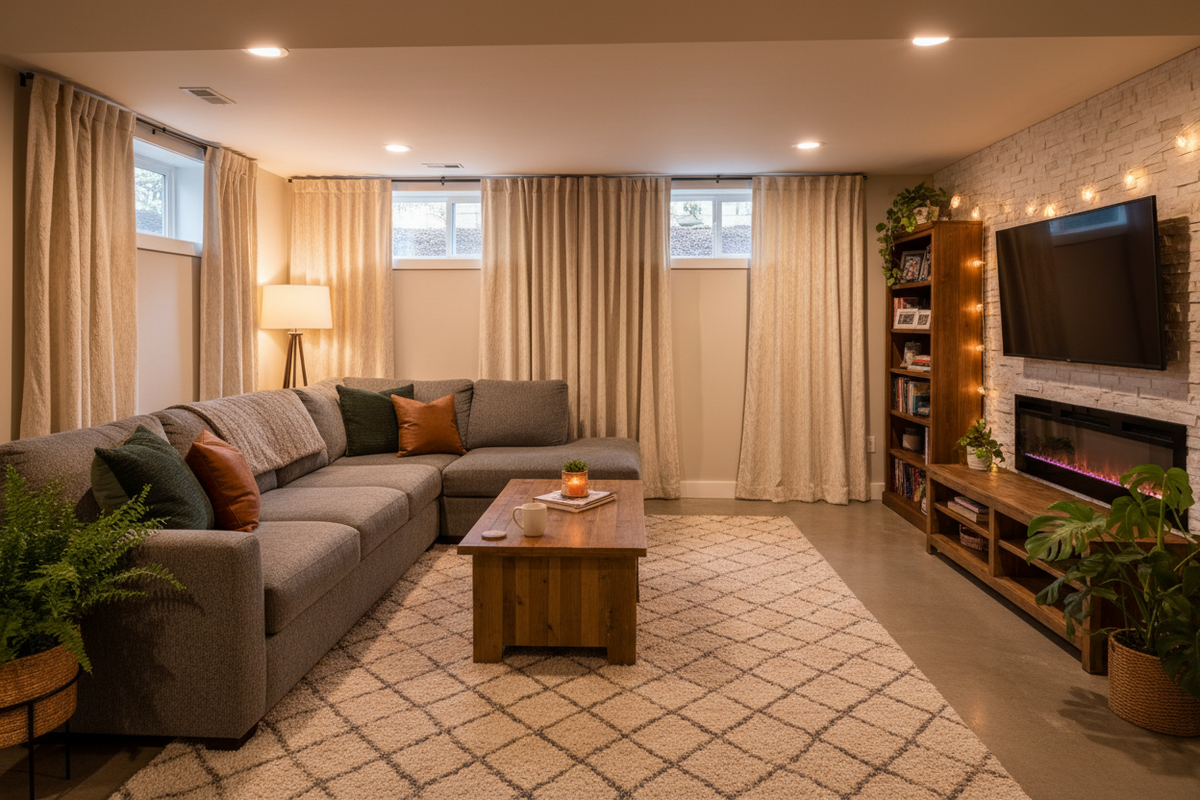 Basement Window Privacy Solutions: Light & Seclusion – Curtarra