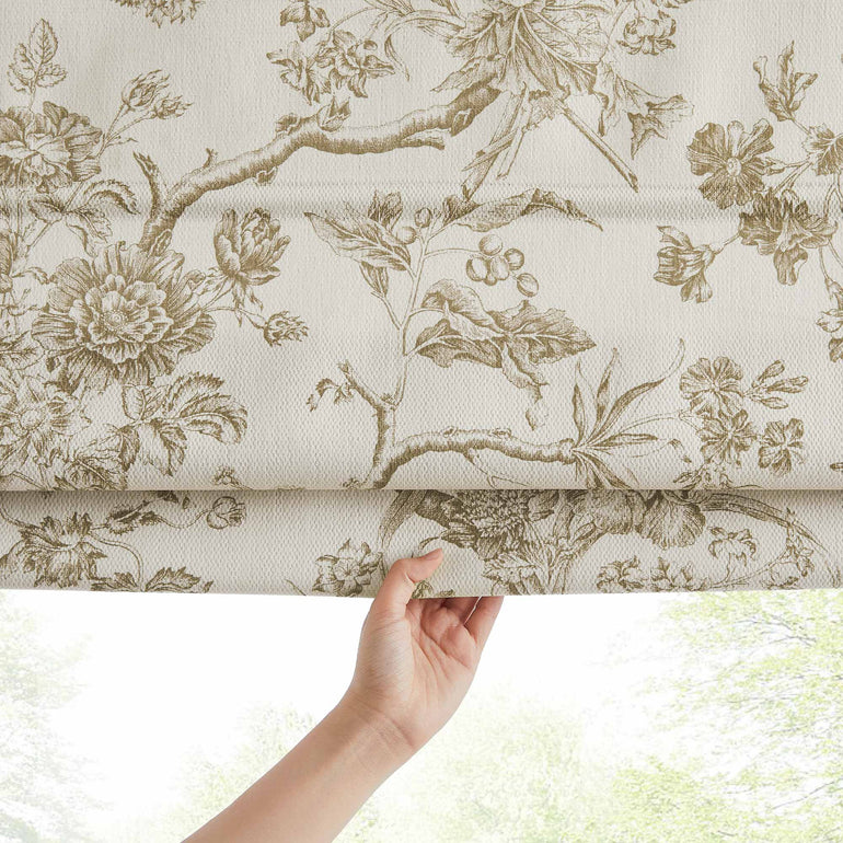 Custom Roman Shades - Custom Window Shades - Curtarra