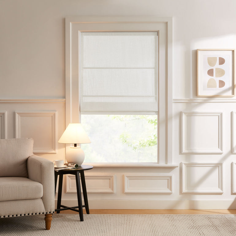 Custom Roman Shades - Custom Window Shades - Curtarra