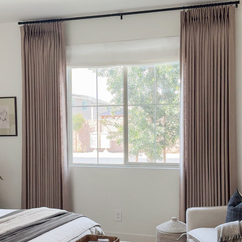 Custom Living Room Curtains & Drapes - Curtarra