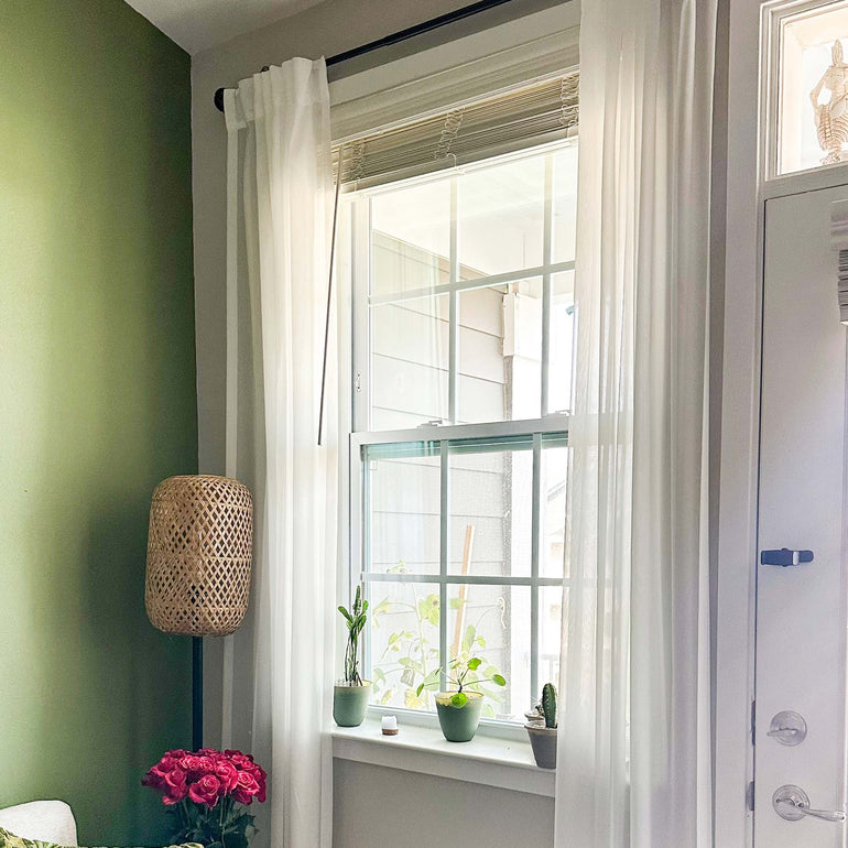 Custom Made Double Curtains Sheer and Drapes – Curtarra