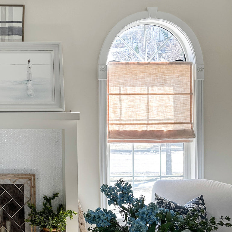 Custom Roman Shades - Custom Window Shades - Curtarra