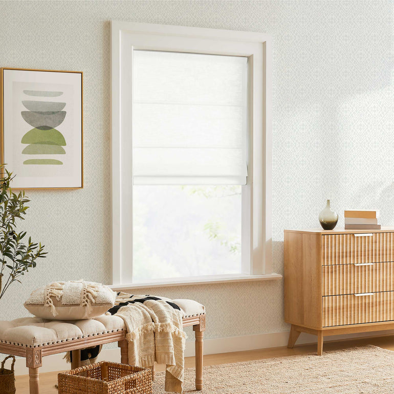 Custom Roman Shades - Custom Window Shades - Curtarra