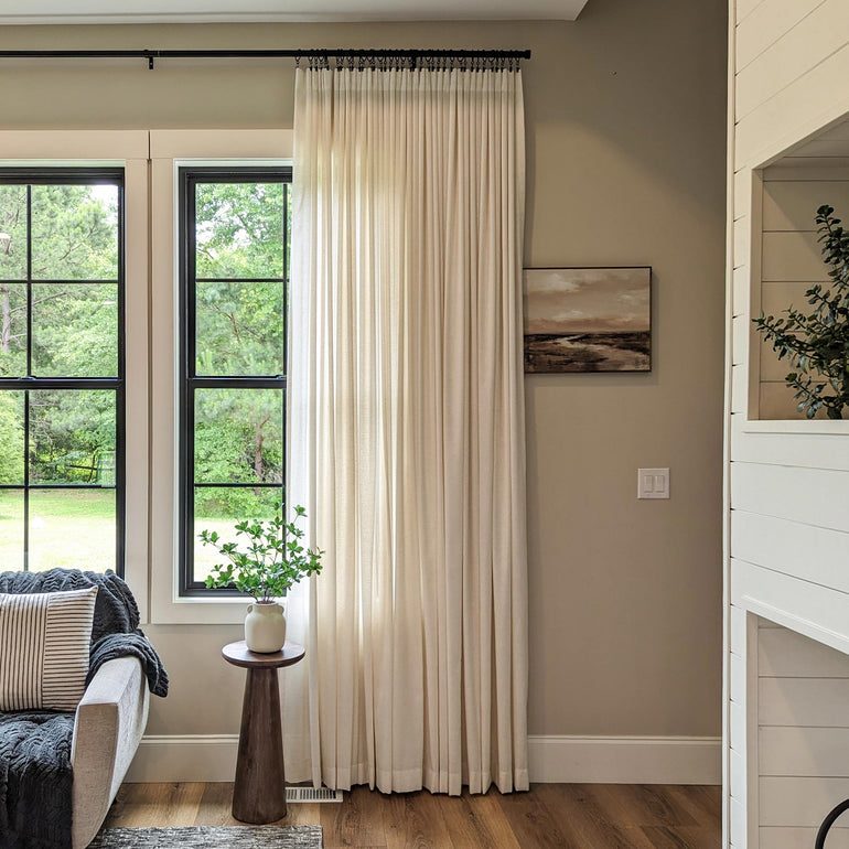 Custom Made Versatile Neutral Curtains - Curtarra