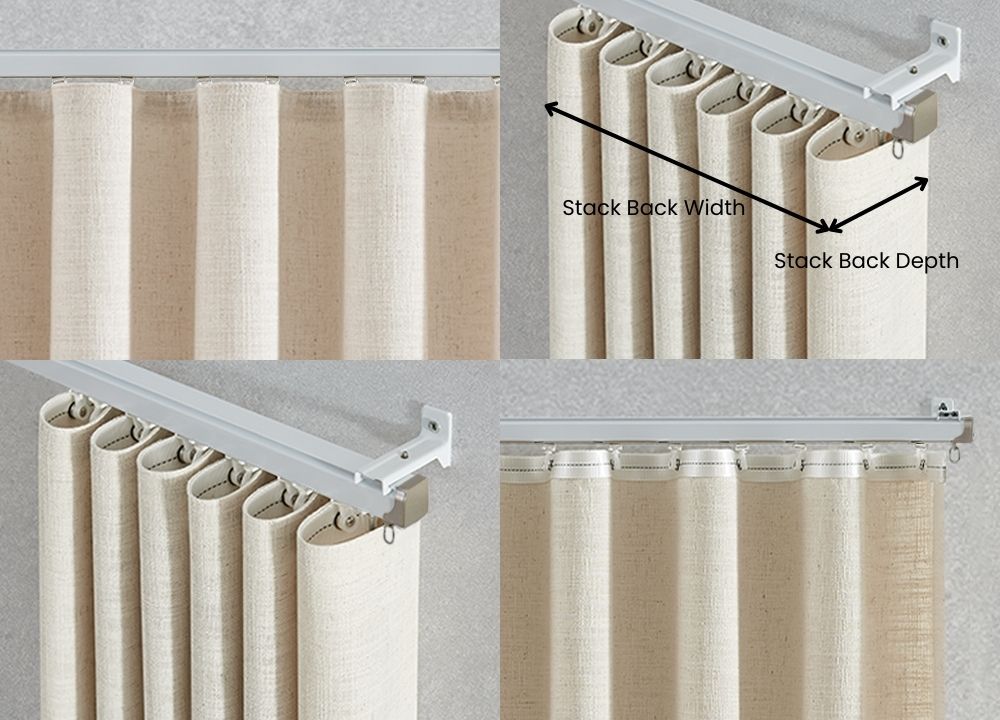 Guidance on Curtain Stack Back - Curtarra