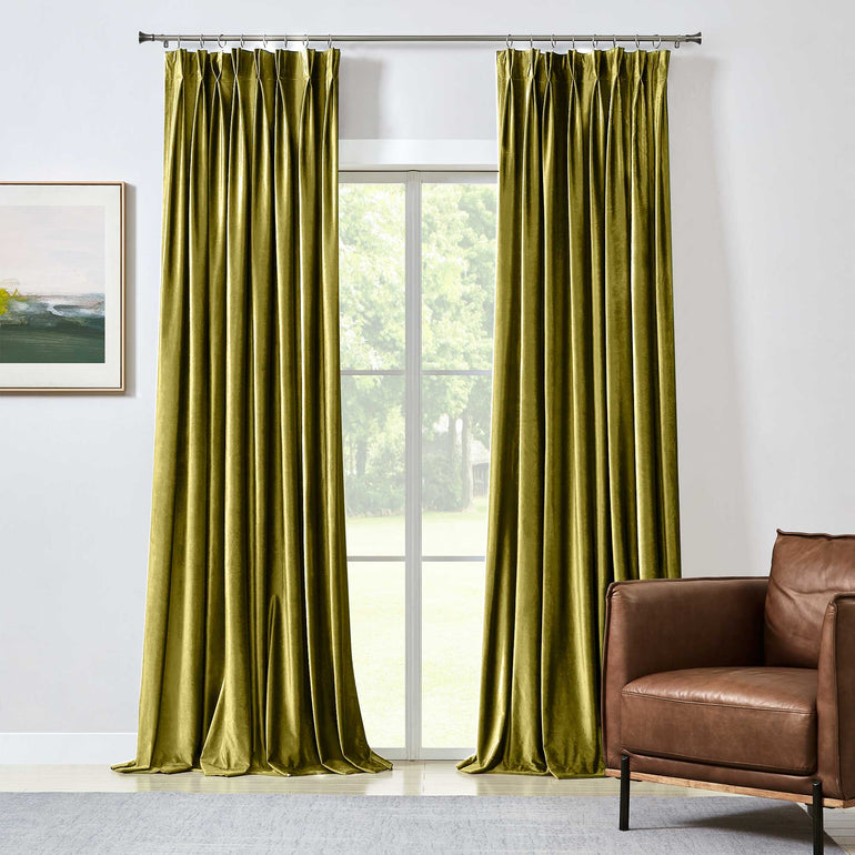 Custom Luxury Velvet Curtains & Drapes - Curtarra
