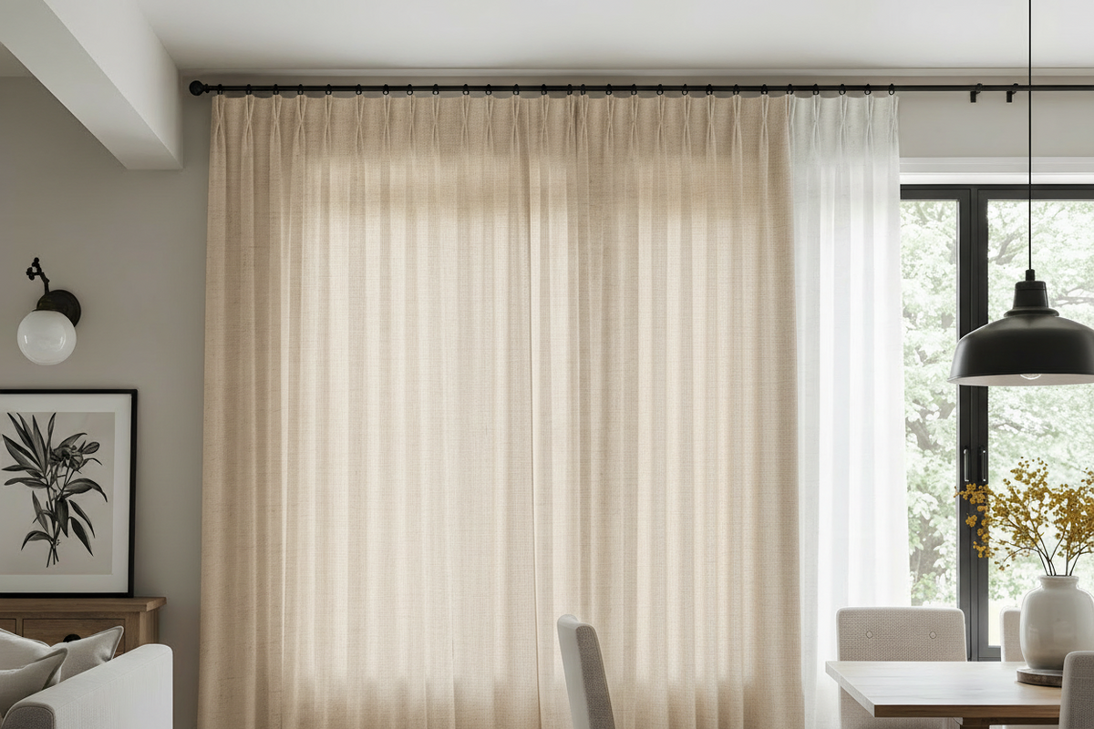 Modern Organic Linen Curtain Styling for New Home Ideas – Curtarra