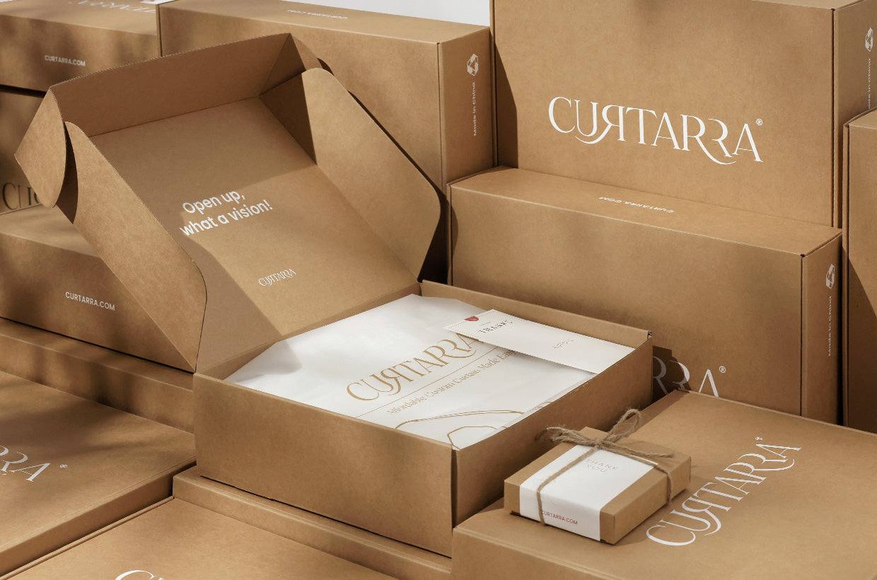 Emily Leaves Pattern Sheer Cafe Curtains – Curtarra